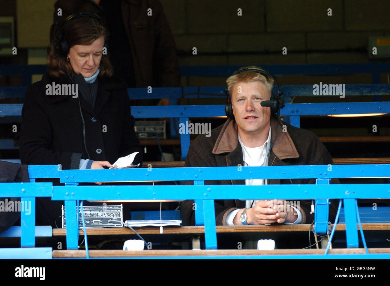 Chelsea v monaco peter schmeichel prende la sua posizione di ...