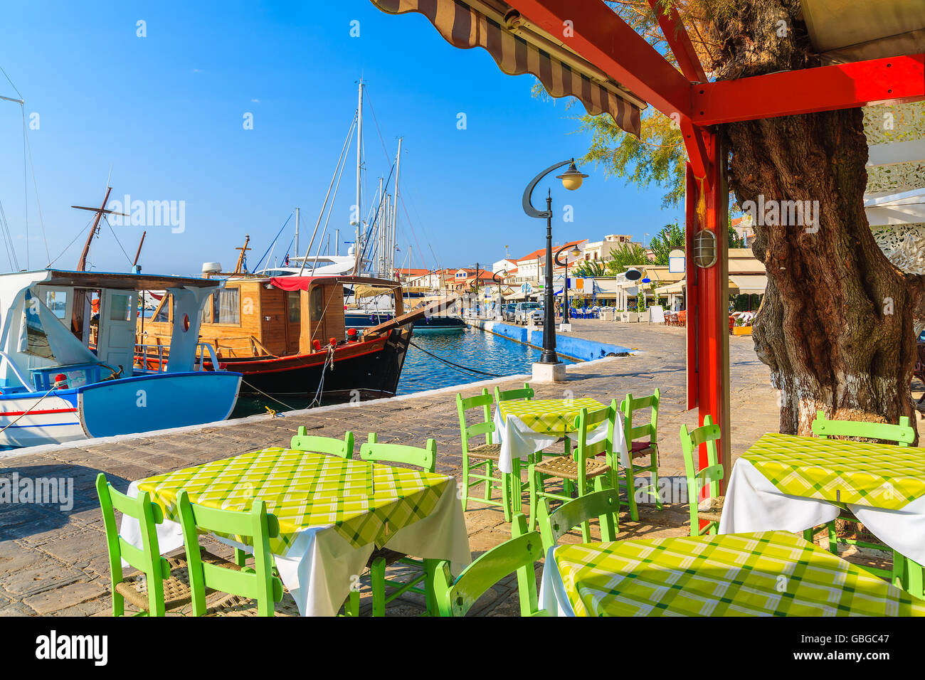 Port pythagorion samos island greece immagini e fotografie stock ad ...