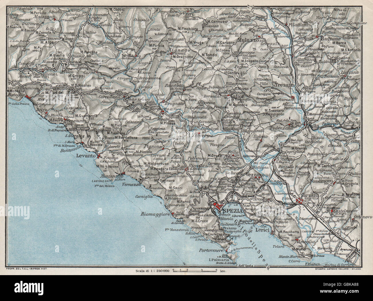 Sarzana mappa immagini e fotografie stock ad alta risoluzione - Alamy