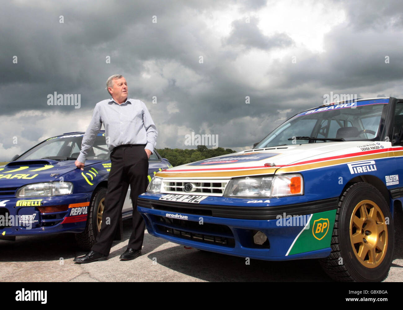Colin mcrae in subaru immagini e fotografie stock ad alta risoluzione ...
