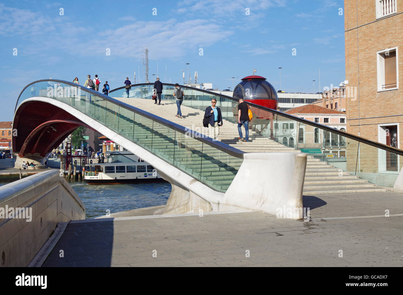 Venice bridge by architect santiago calatrava immagini e fotografie ...