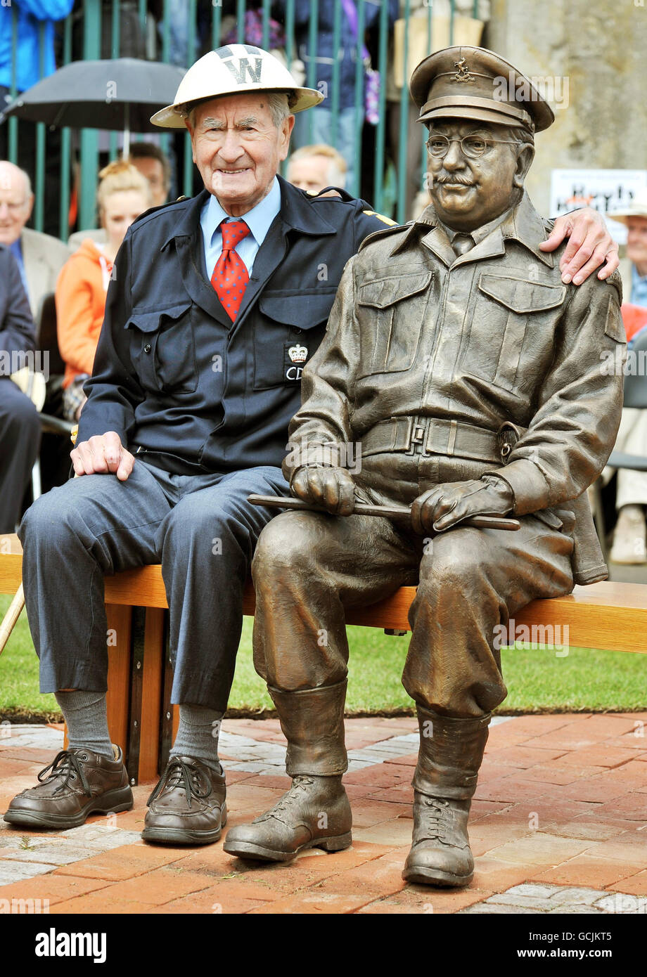 Thetford capitan statua del mainwaring immagini e fotografie stock ad ...