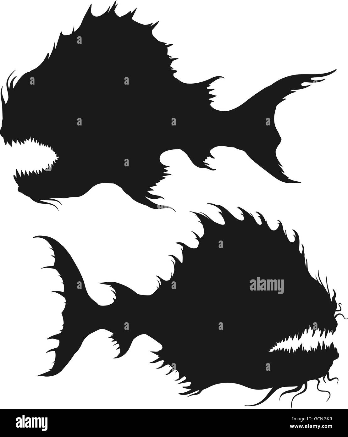 Mostri marini Immagini Vettoriali Stock - Alamy