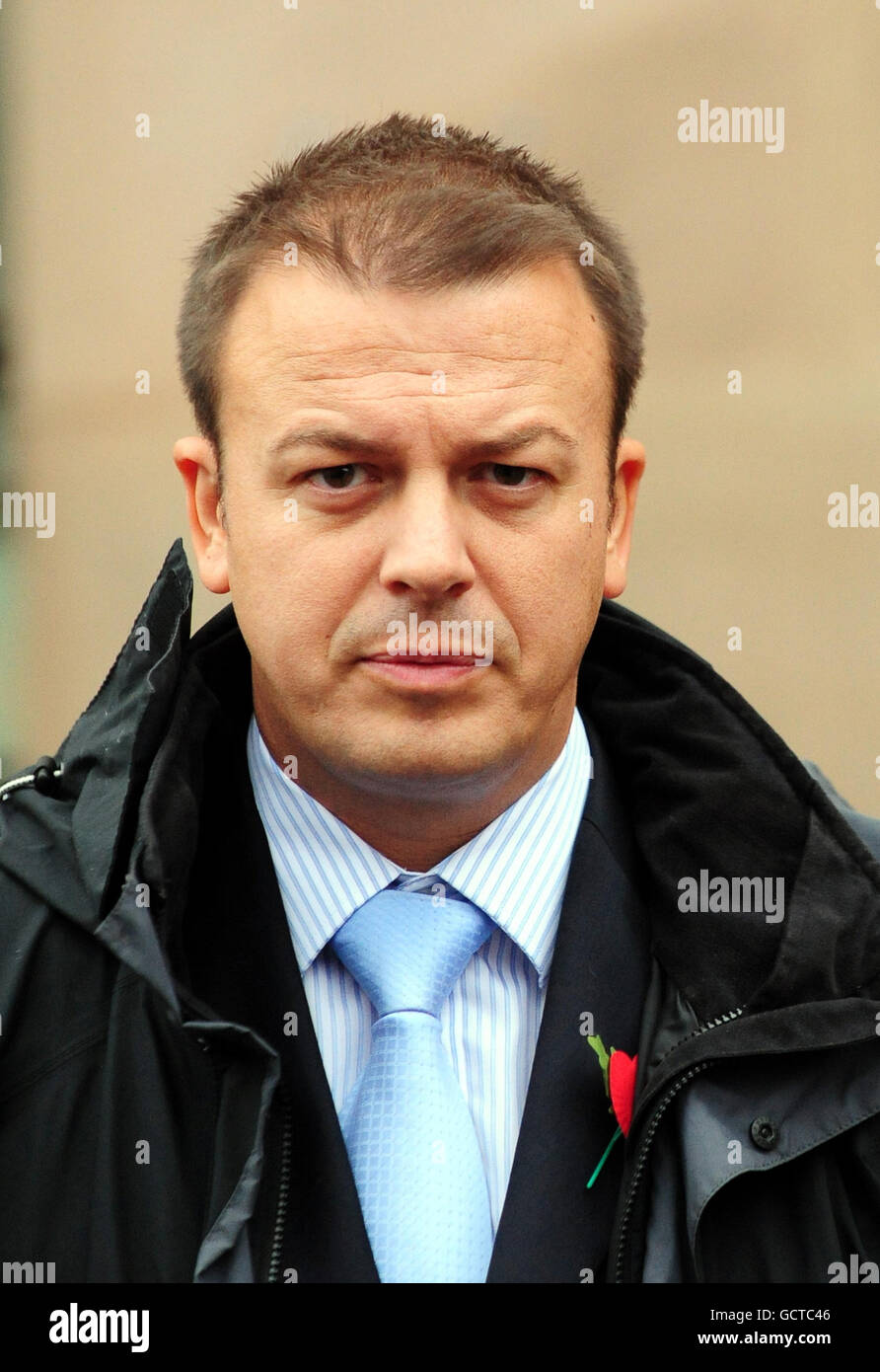 L'ispettore di polizia del lincolnshire paul stubbs fuori dal tribunale ...