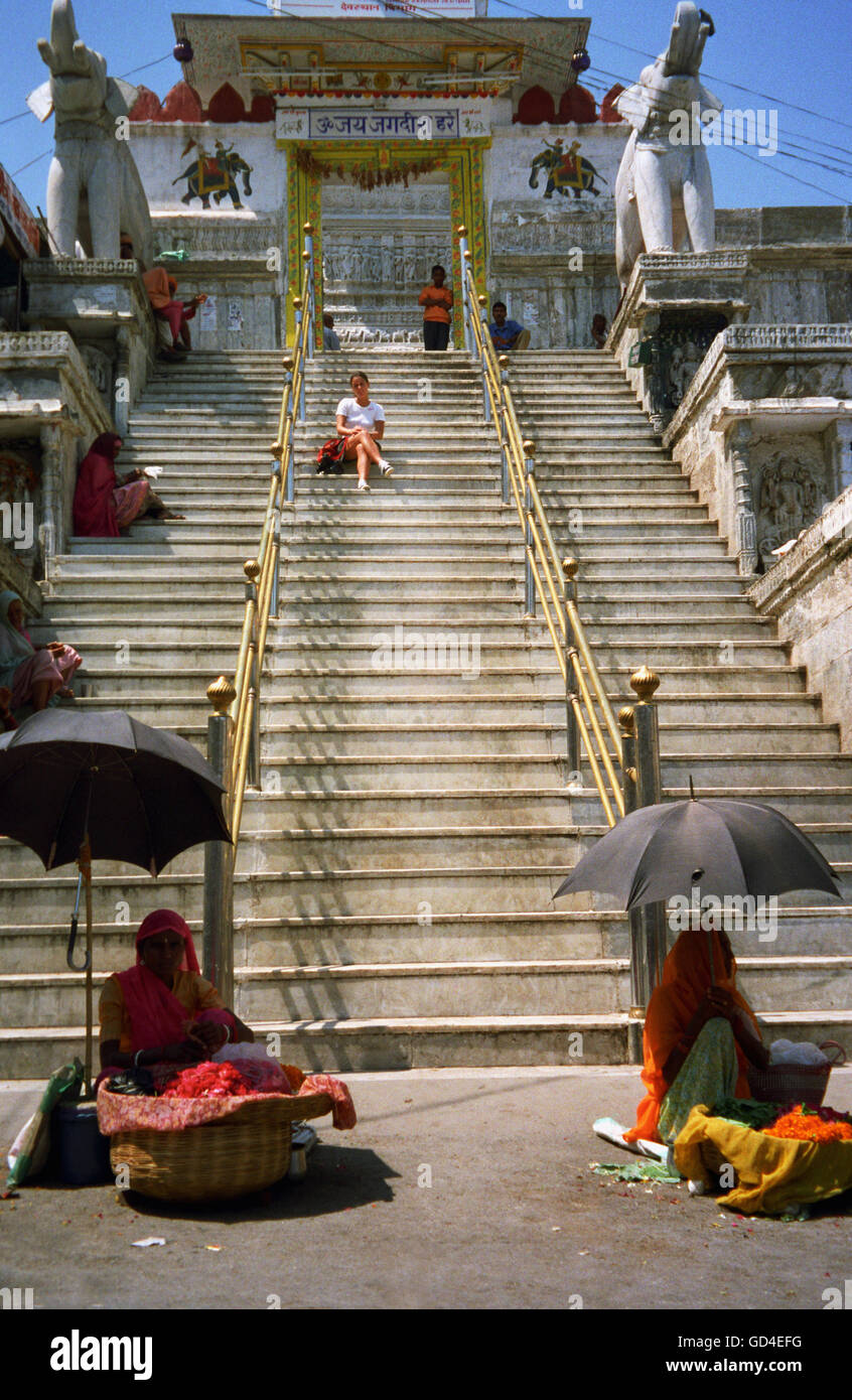 Mandir jagdish immagini e fotografie stock ad alta risoluzione - Alamy