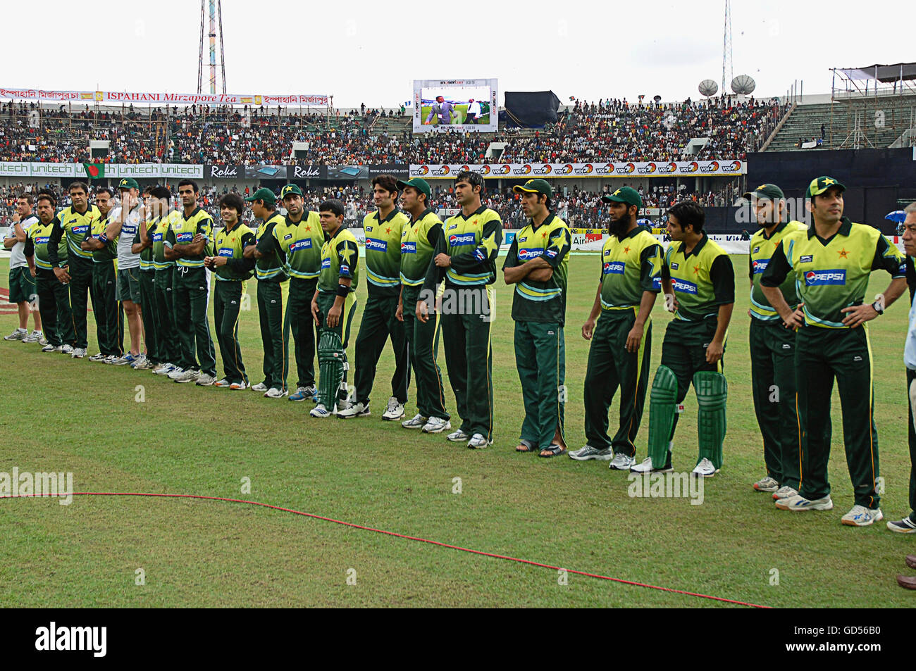 Pakistan cricket team immagini e fotografie stock ad alta risoluzione ...