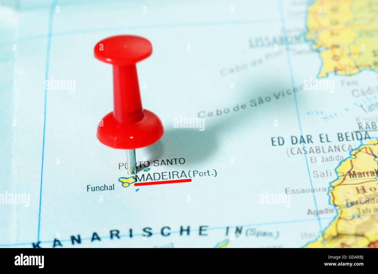 Map of madeira immagini e fotografie stock ad alta risoluzione - Alamy