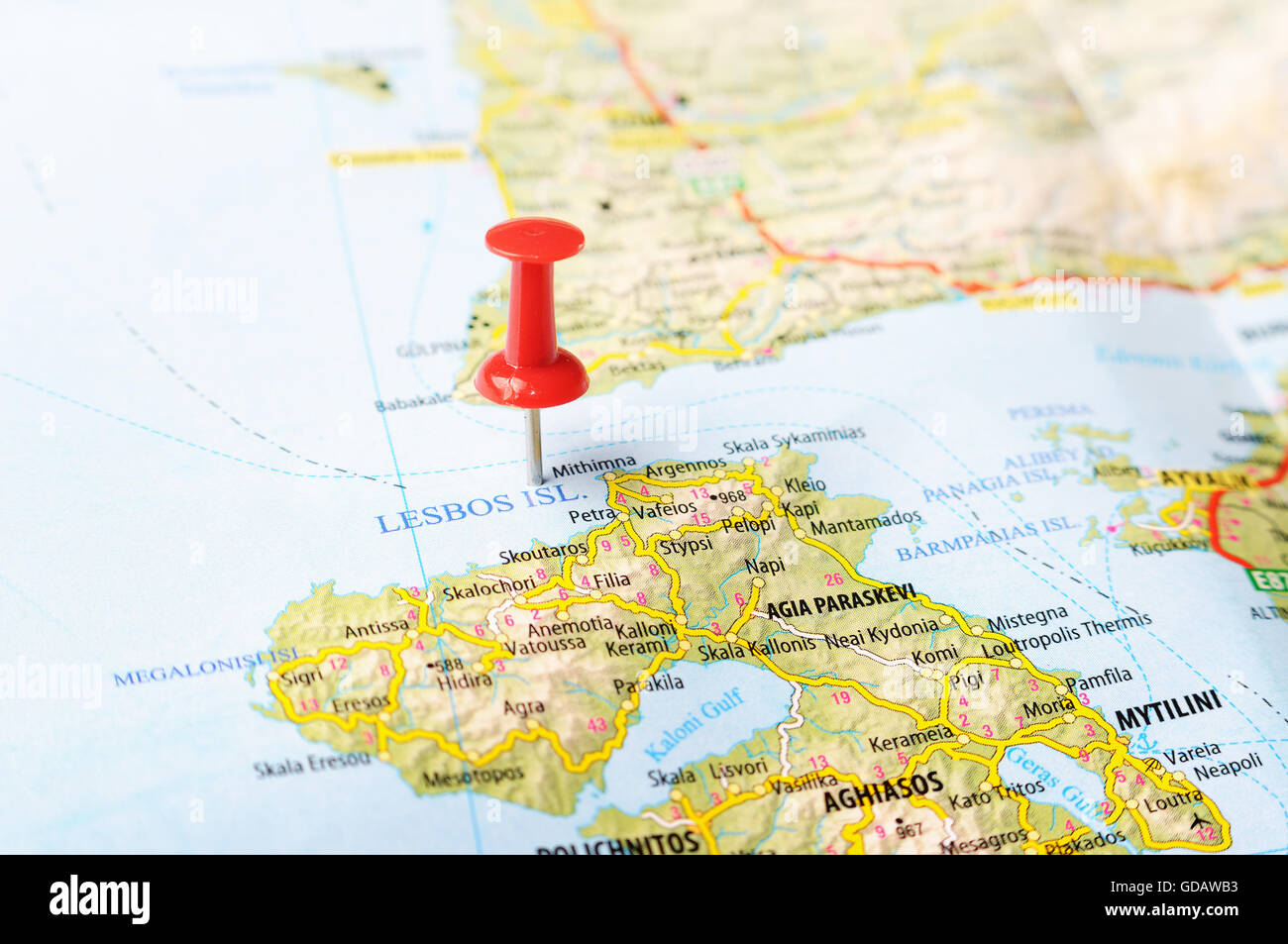 Mappa di lesbo immagini e fotografie stock ad alta risoluzione - Alamy