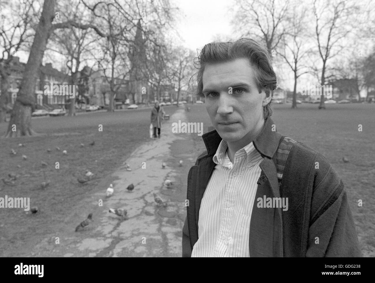 Attore Ralph Fiennes che al tempo aveva giocato SS naziste officer e ...