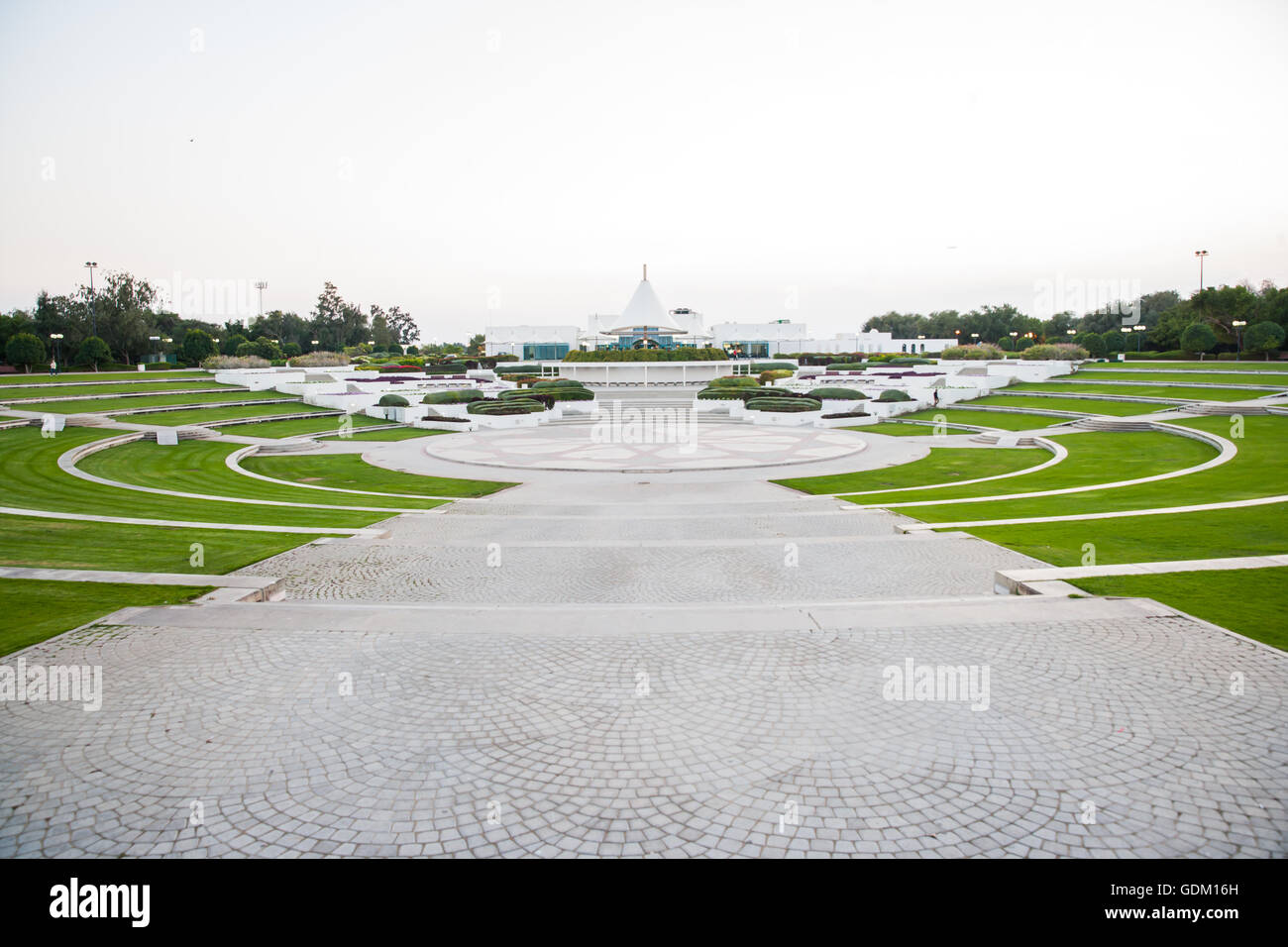Mamzar beach park dubai uae immagini e fotografie stock ad alta ...