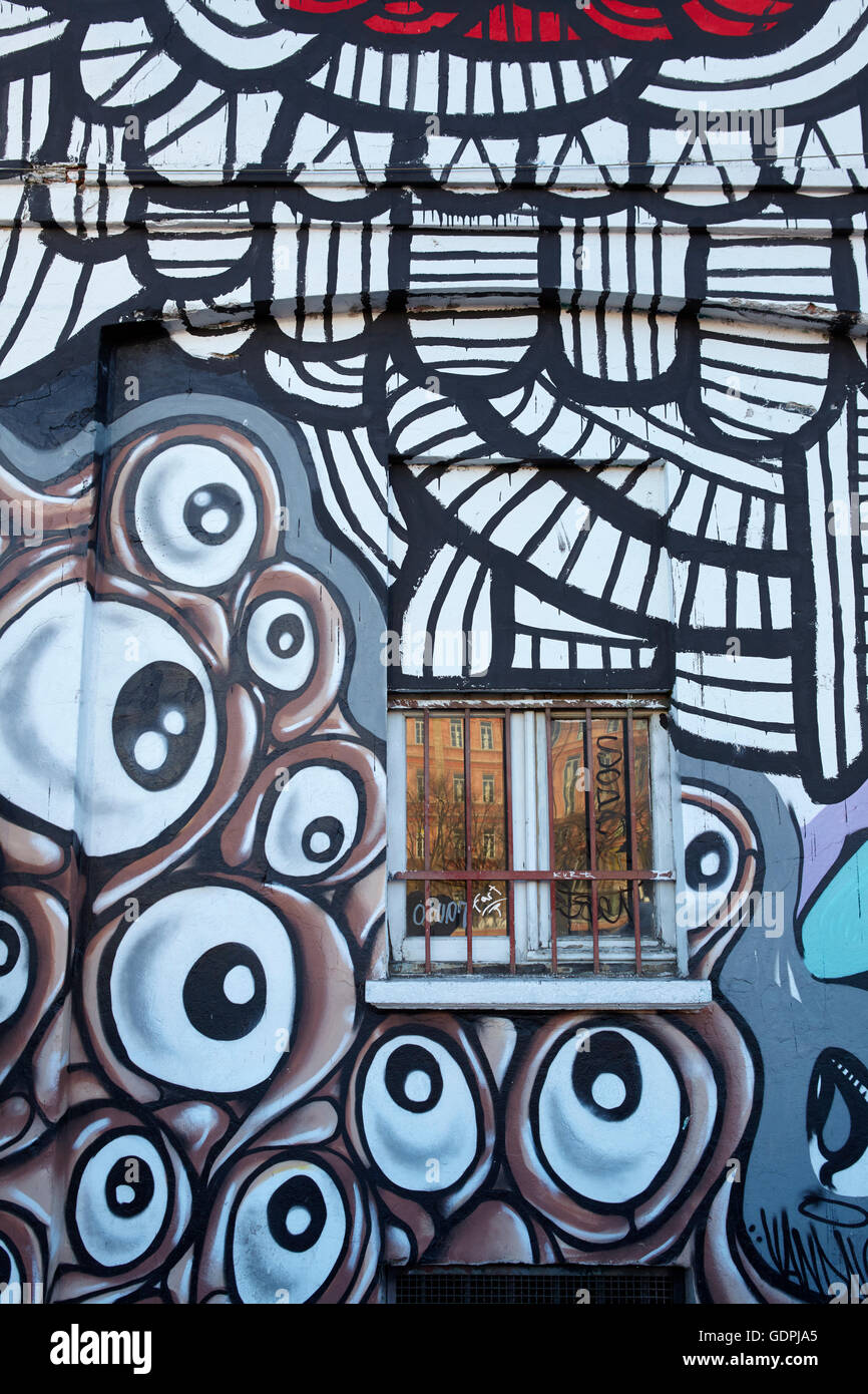 Affreschi di arte di strada immagini e fotografie stock ad alta ...