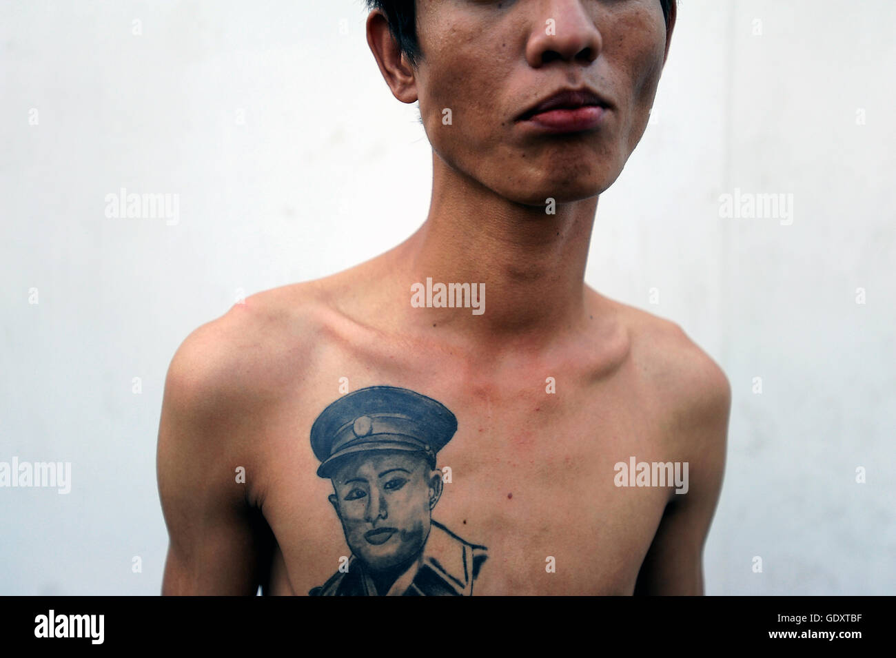 Burmese Tattoo Immagini & Burmese Tattoo Fotos Stock - Alamy
