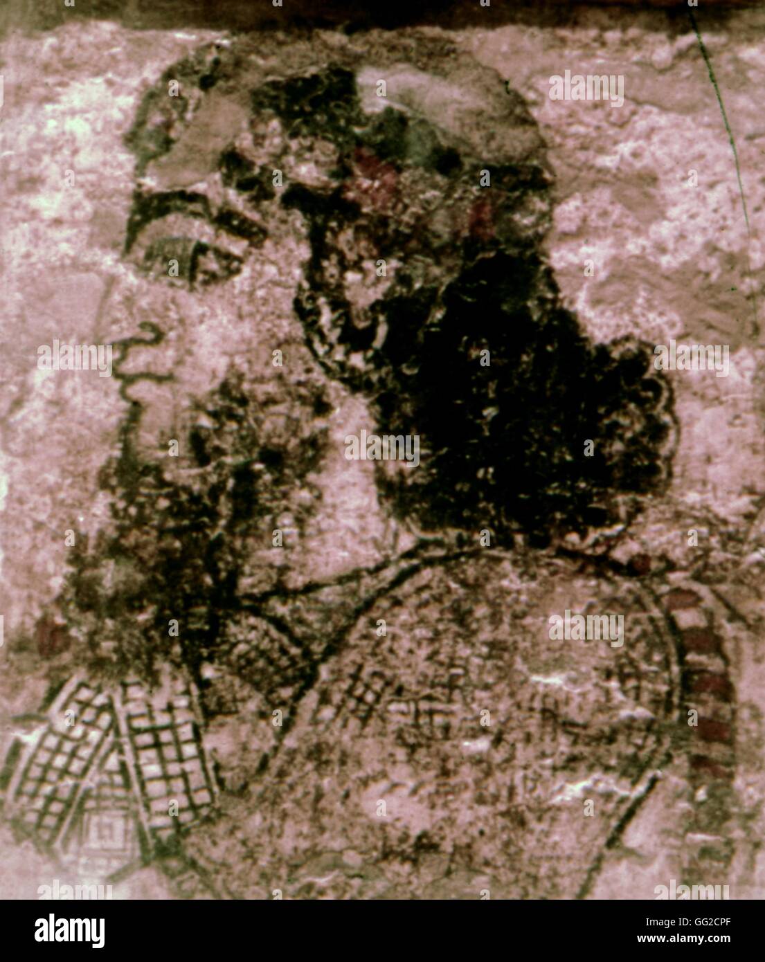 Affreschi del palazzo del governatore a Til-Barsib Tempera Antichità ...