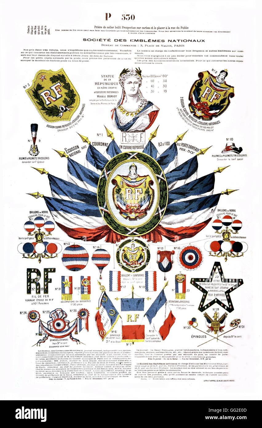 Simbolo Repubblica Francia Immagini senza sfondo e Foto Stock ...