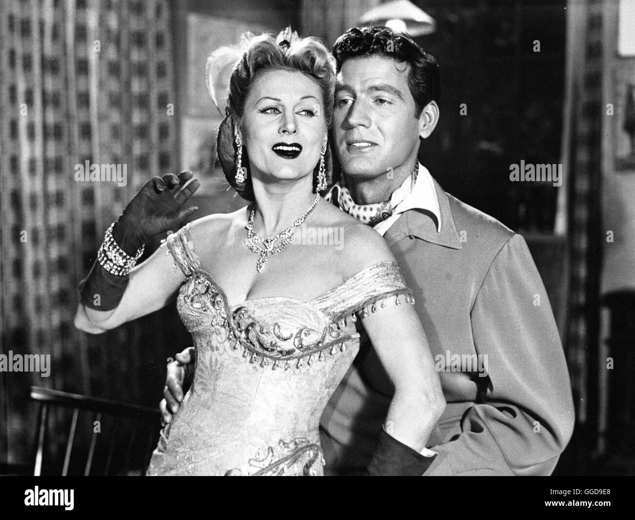 MASKE IN BLAU / Deutschland 1952 / Georg Jacoby Szene mit MARIKA RÖKK ...