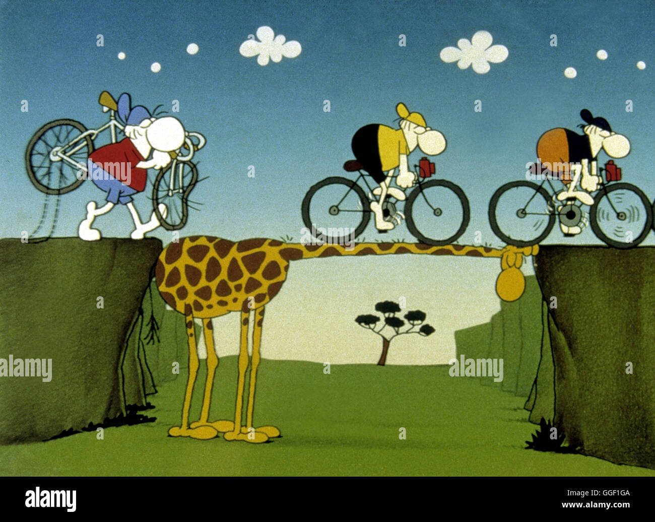 MORDILLO / Mordillo-Giraffe Foto stock - Alamy