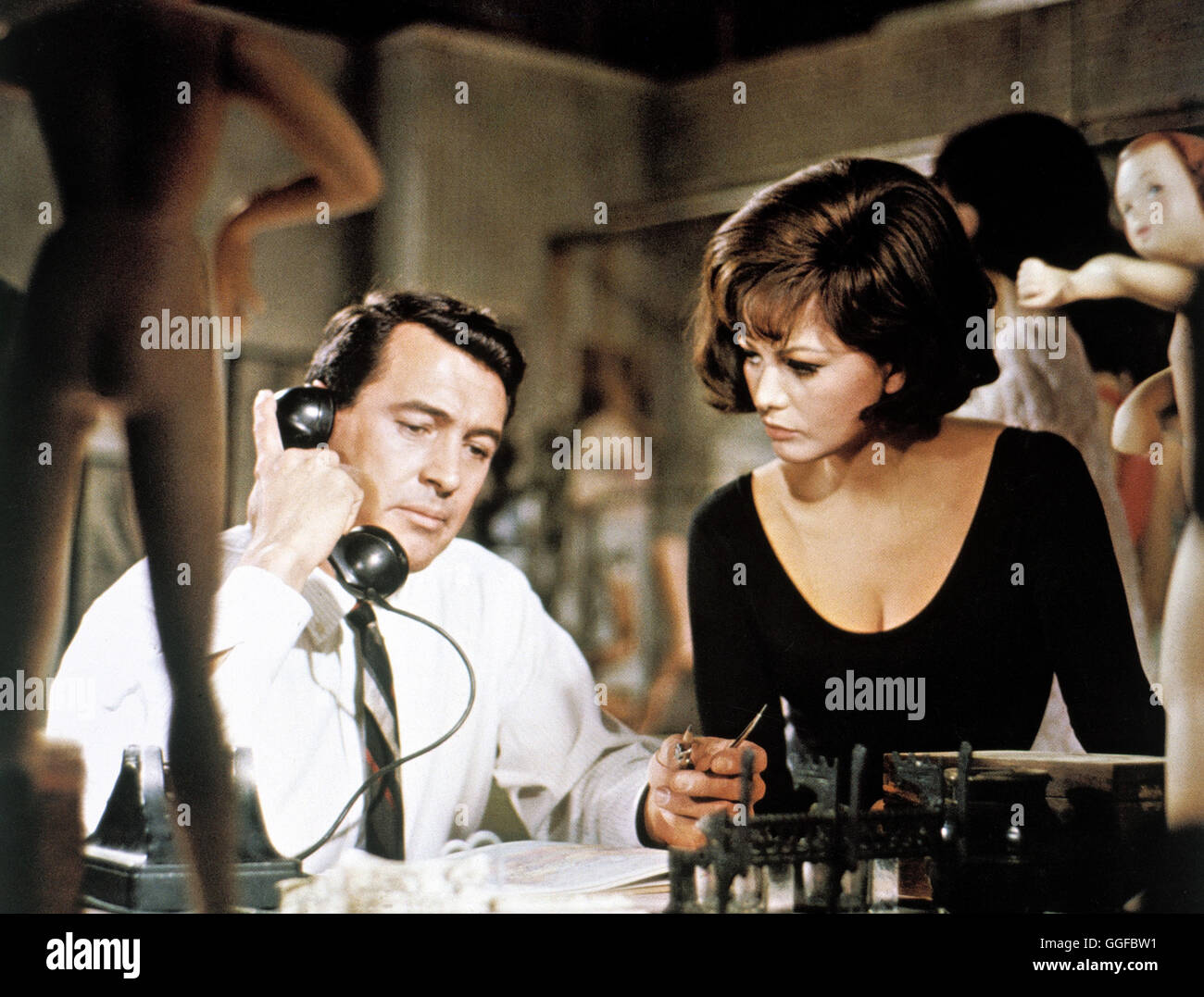 NEW YORK EX premere / benda USA 1966 / Philip Dunne ROCK HUDSON (dott ...