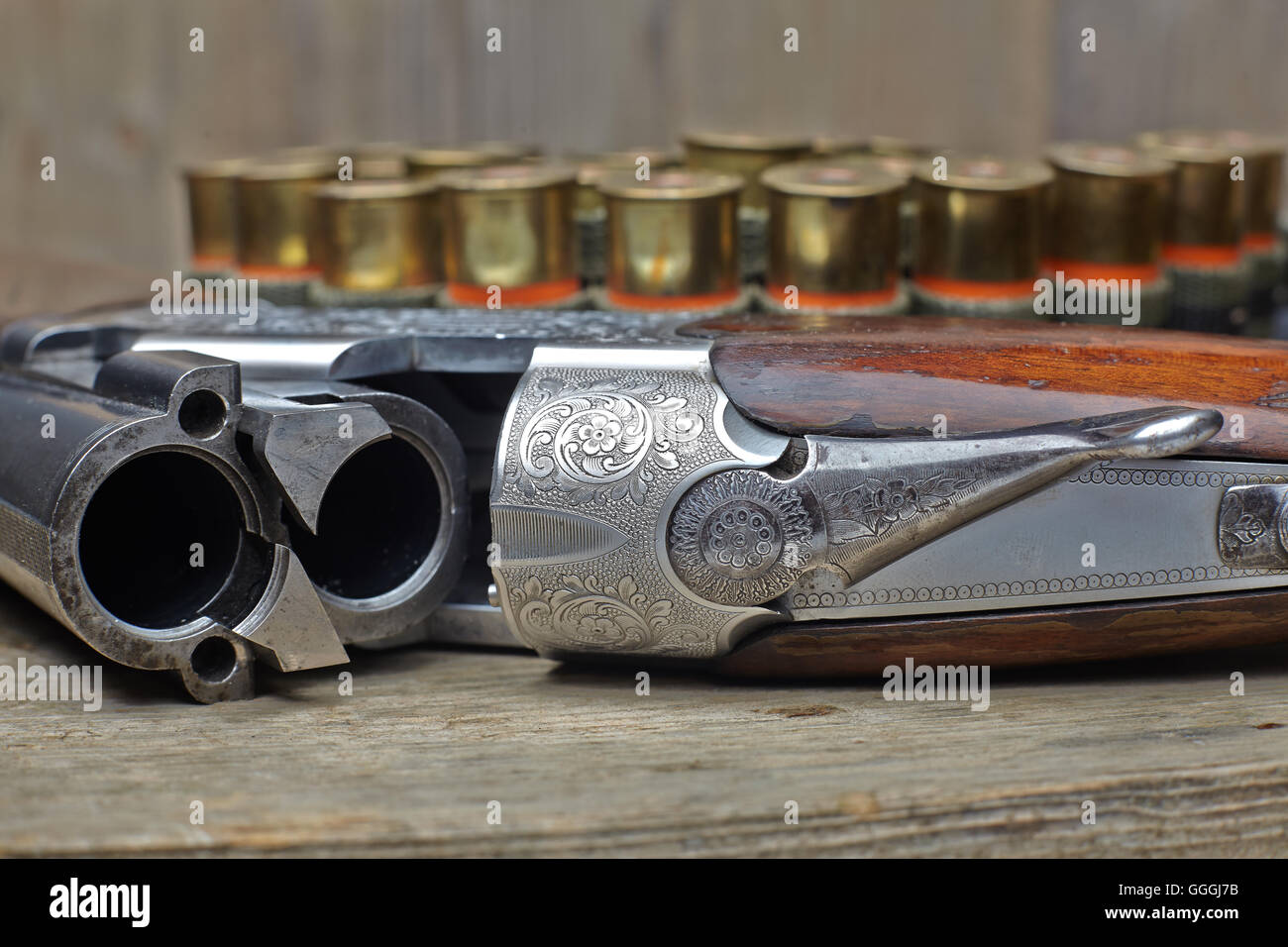 Cartucce per fucili da caccia vintage immagini e fotografie stock ad ...
