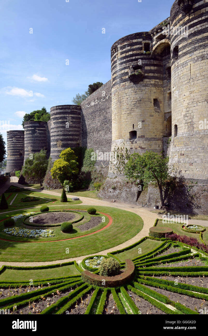 Castello di angers immagini e fotografie stock ad alta risoluzione - Alamy