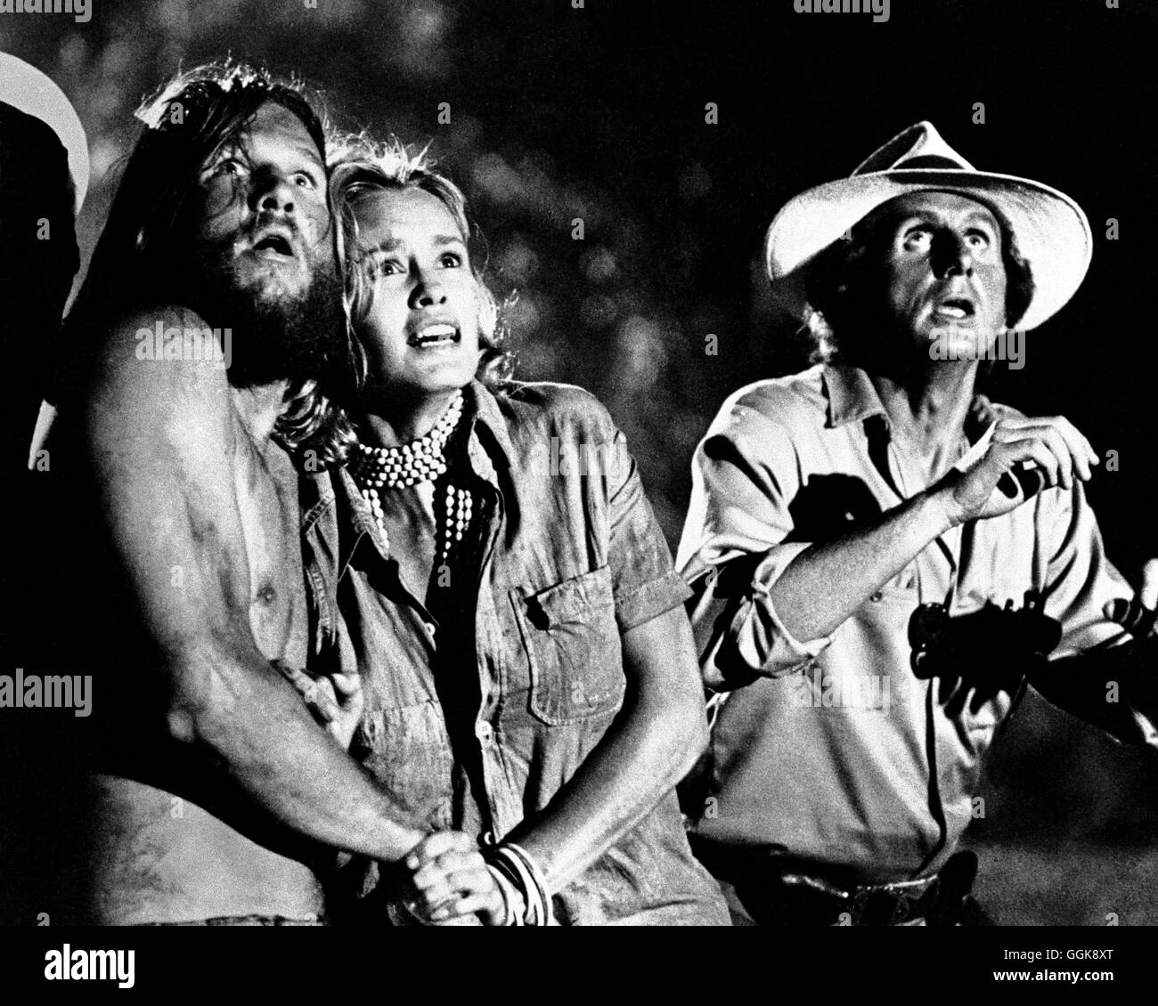 KING KONG / King Kong USA 1976 / John Guillermin Szene mit Jeff Bridges ...