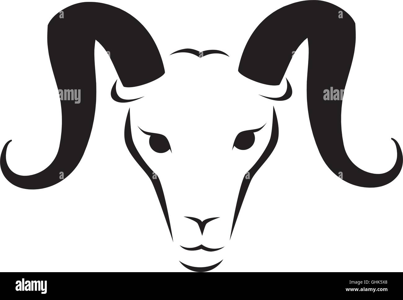 Capra stilizzata Immagini Vettoriali Stock - Pagina 2 - Alamy