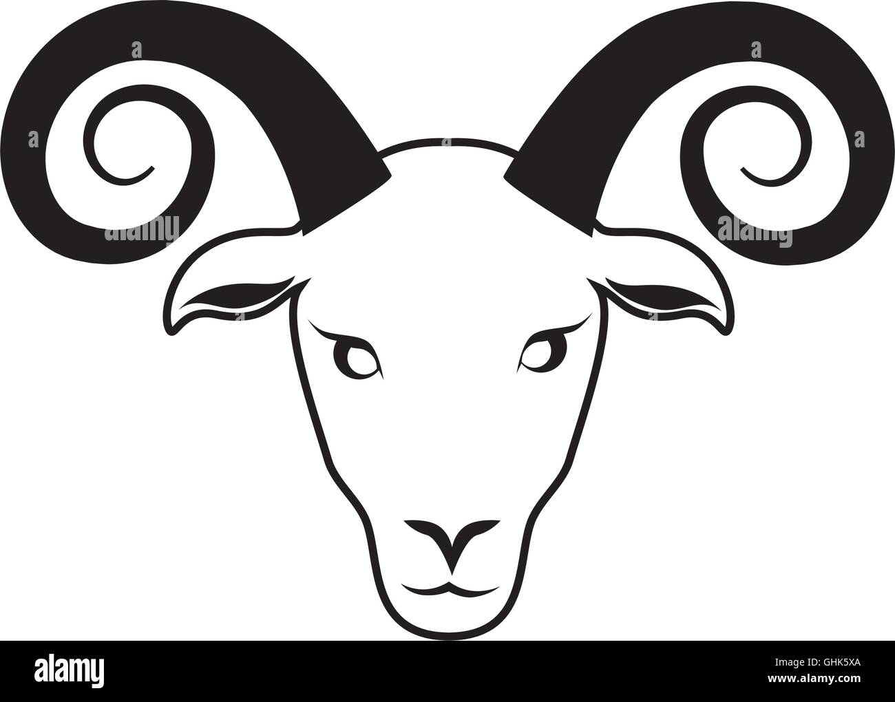 Capra stilizzata Immagini Vettoriali Stock - Pagina 2 - Alamy