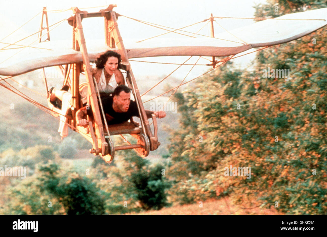 Hudson hawk - der meisterdieb - Hudson Hawk (Bruce Willis) und Anna ...