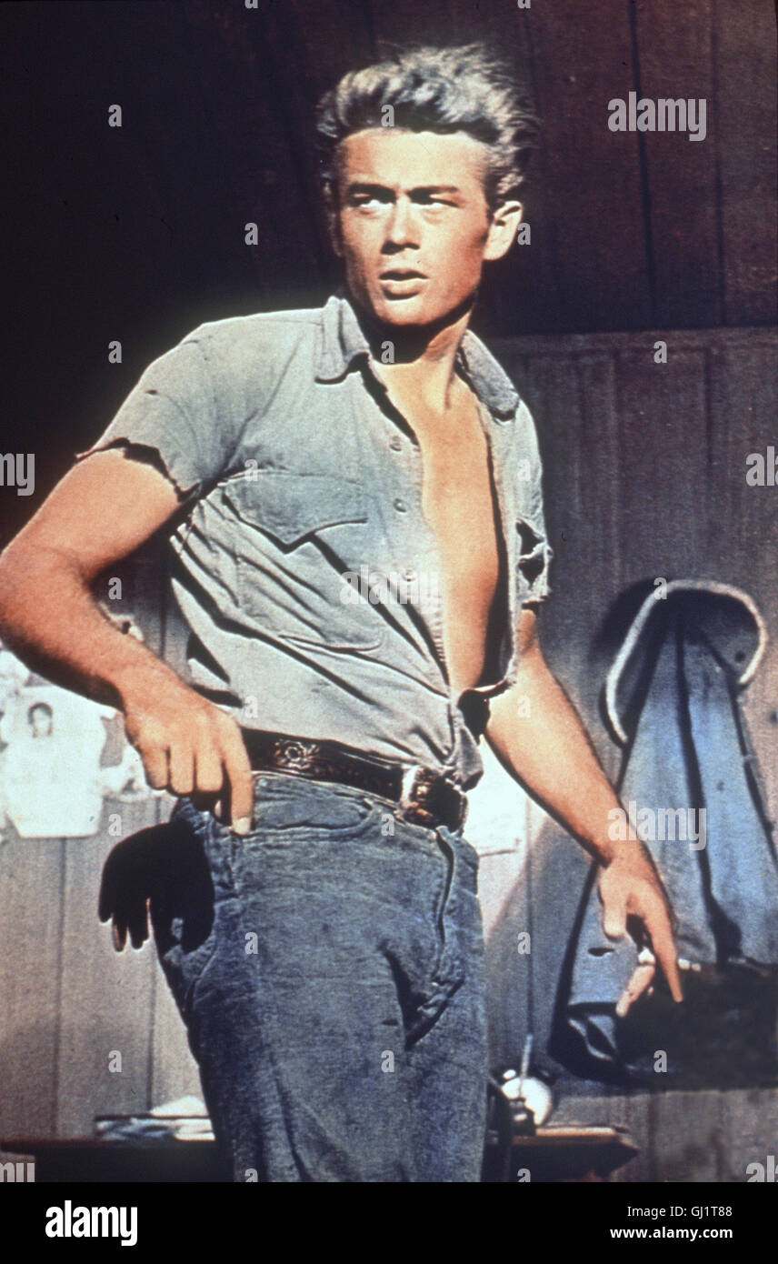 Il Gigante GIGANTEN Jett Rink (James Dean), ein kleiner Ranchgehilfe ...