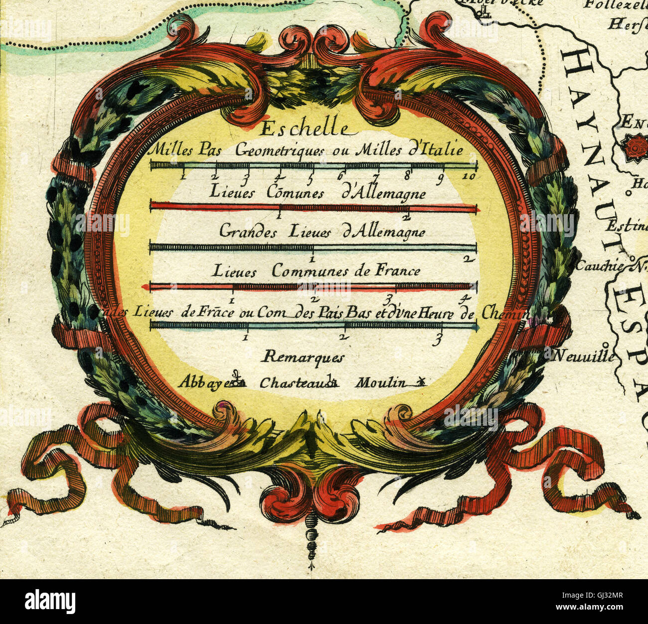 Cartografia del xviii secolo immagini e fotografie stock ad alta ...