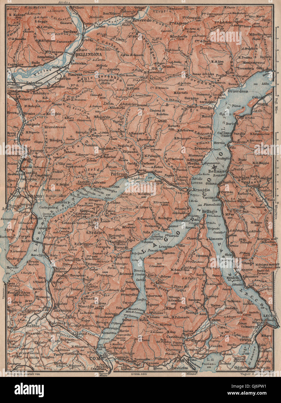 Lago como map immagini e fotografie stock ad alta risoluzione - Alamy