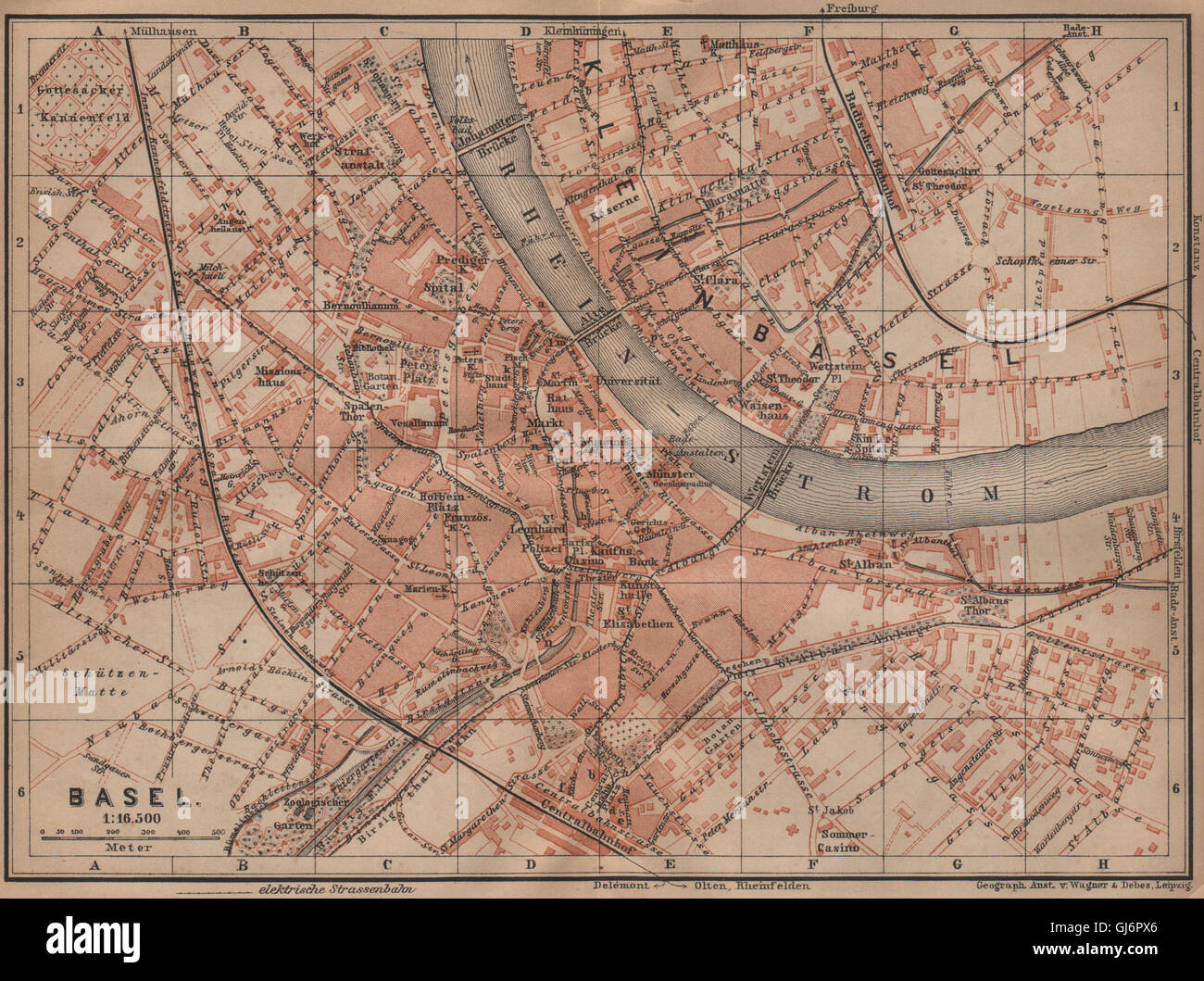 Basilea Basilea. Basilea. town city stadtplan. La Svizzera Suisse ...