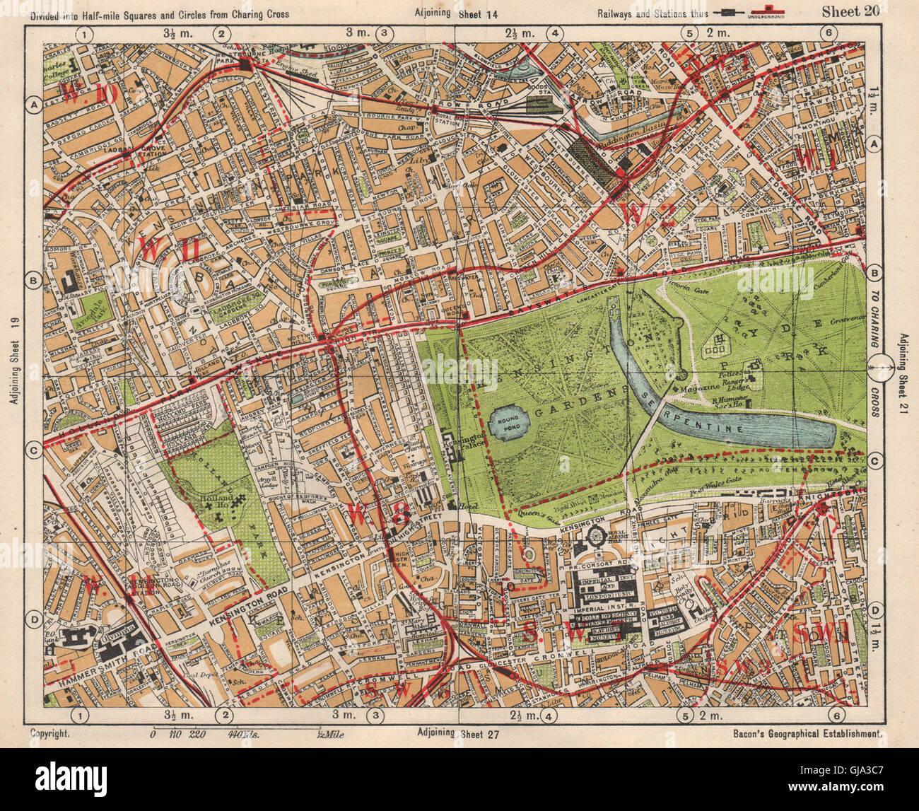 London paddington map immagini e fotografie stock ad alta risoluzione ...