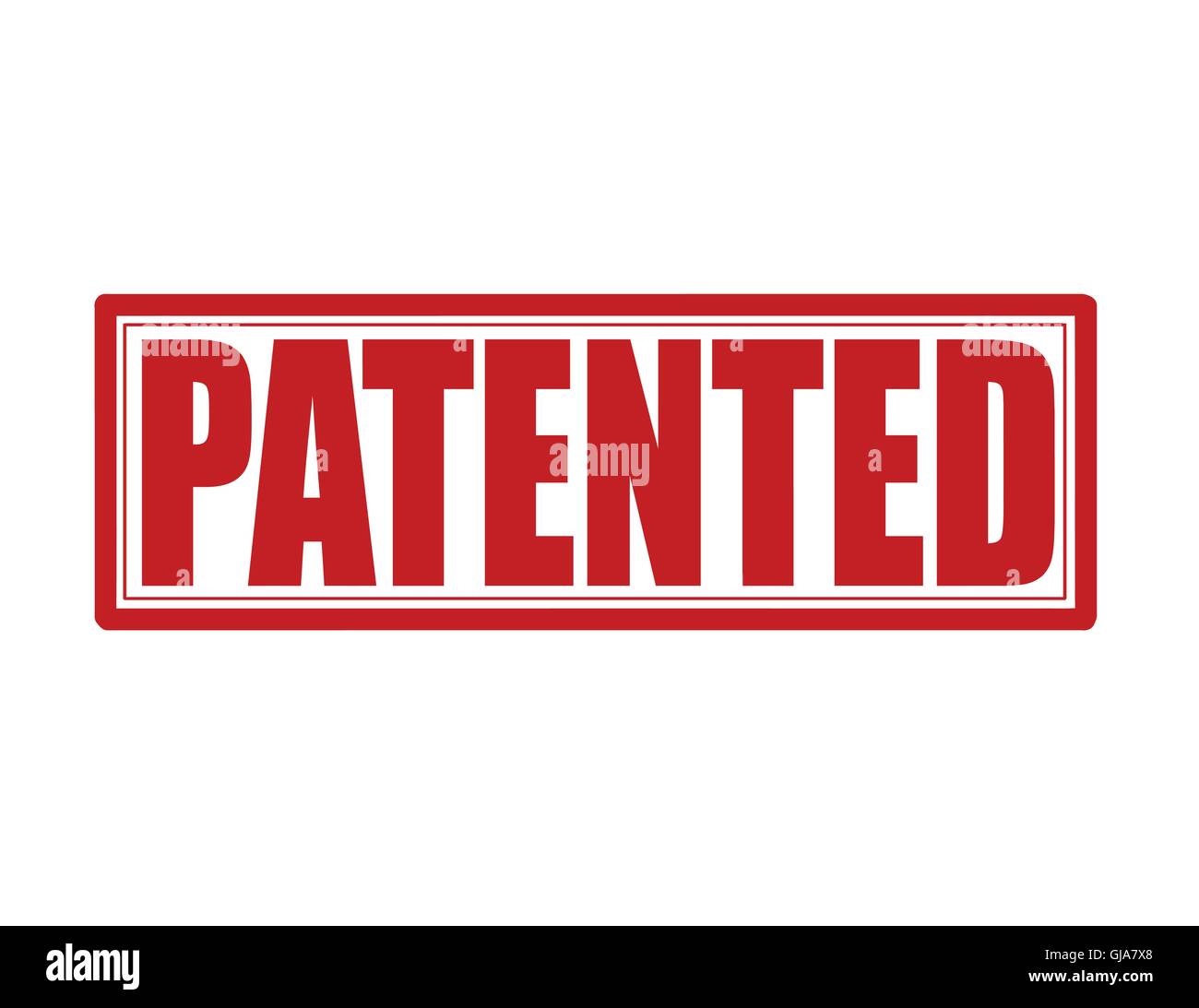 Timbro brevettato immagini e fotografie stock ad alta risoluzione - Alamy