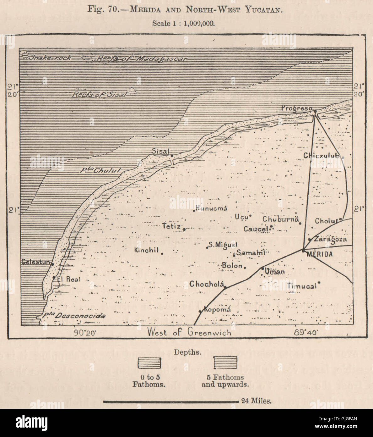 Mappa di merida messico immagini e fotografie stock ad alta risoluzione ...