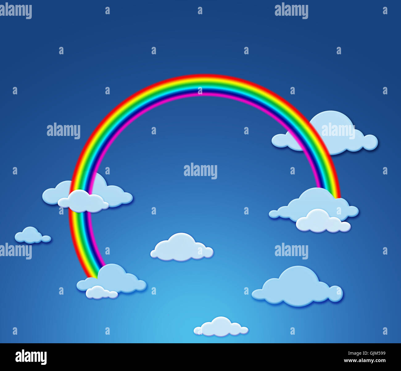 Arcobaleno blu immagini e fotografie stock ad alta risoluzione - Alamy