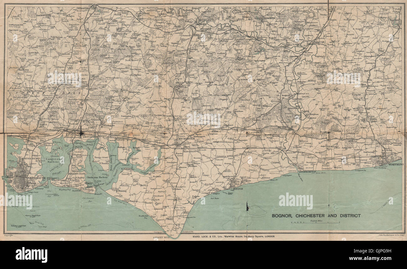 Mappa di worthing immagini e fotografie stock ad alta risoluzione - Alamy