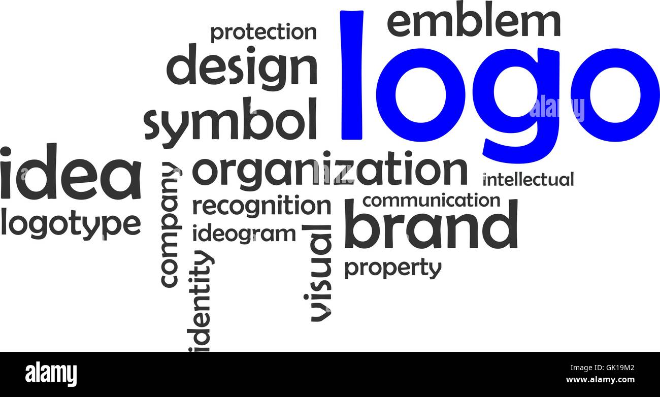 Parola logo Immagini Vettoriali Stock - Alamy