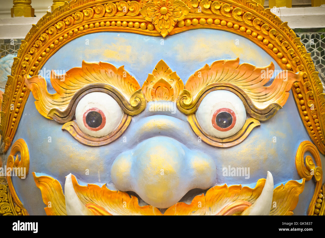 Phra Rahu statua, chi è il mitico dio delle tenebre,della Thailandia ...