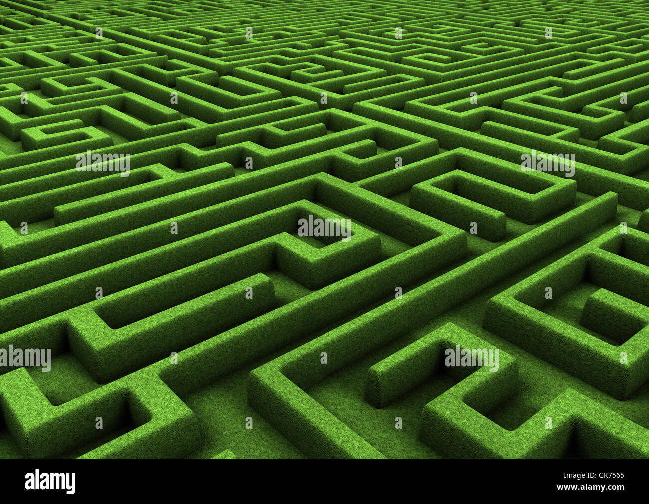 Infinito labirinto natura Foto stock - Alamy