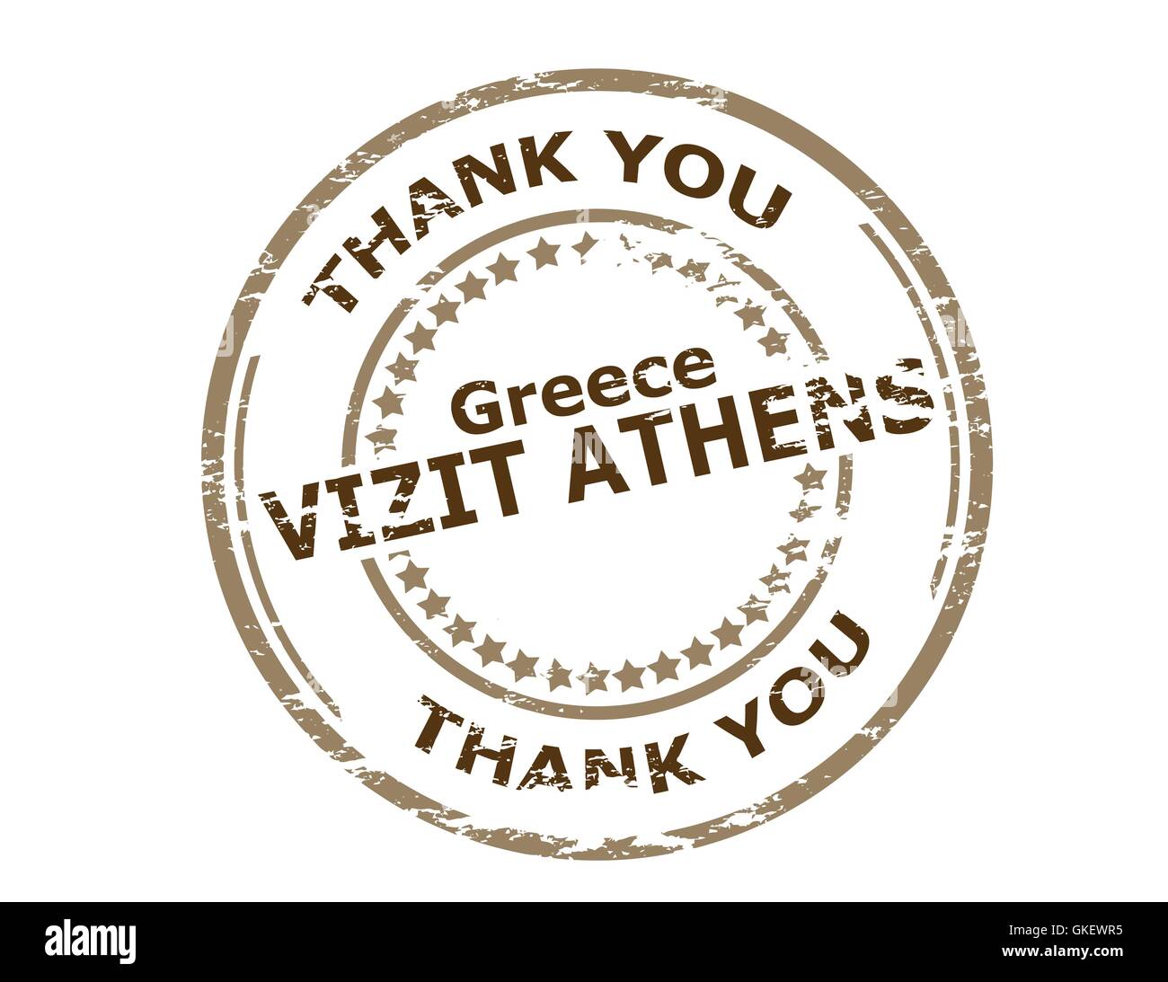 Simbolo di atene grecia Immagini Vettoriali Stock - Alamy