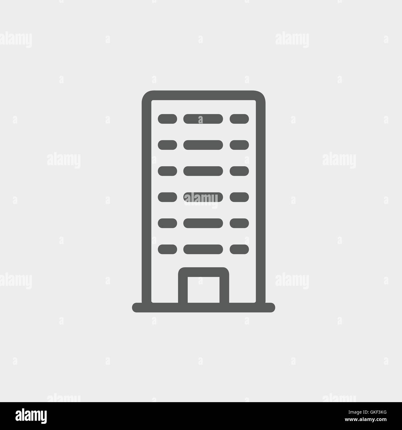 Finestra dell'edificio per uffici Immagini Vettoriali Stock - Alamy