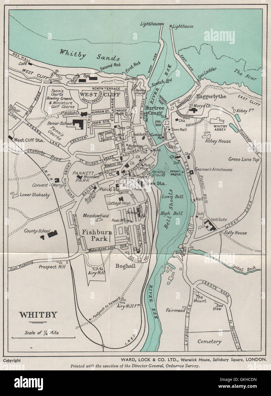 Mappa di whitby immagini e fotografie stock ad alta risoluzione - Alamy