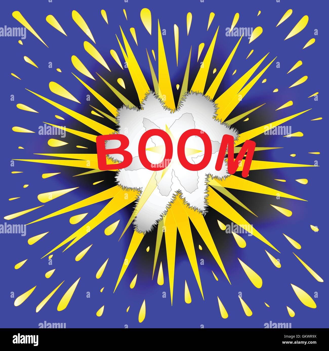 Boom dei cartoni animati immagini e fotografie stock ad alta ...