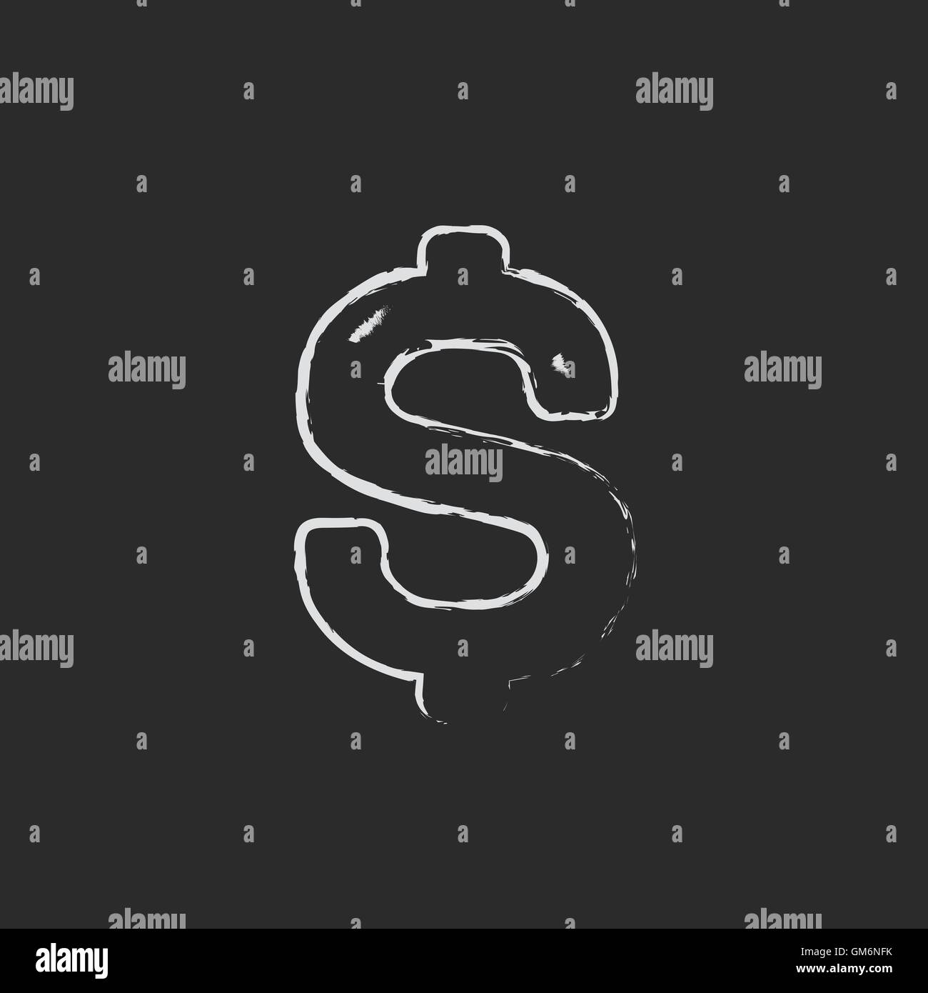 Icona del dollaro a mano immagini e fotografie stock ad alta ...