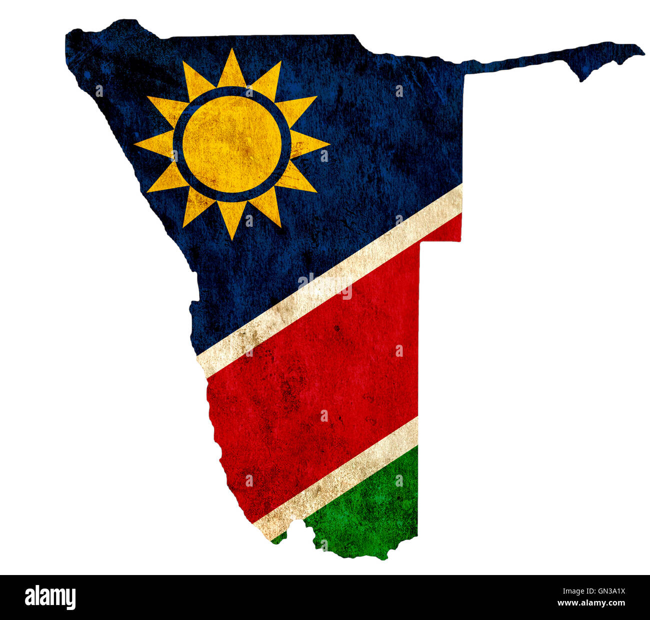 Mappa della namibia del paese Immagini senza sfondo e Foto Stock ...