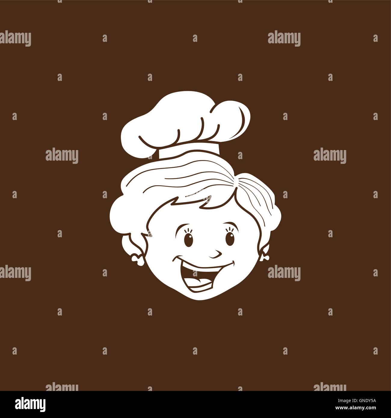 Grandma chef cartoon immagini e fotografie stock ad alta risoluzione ...