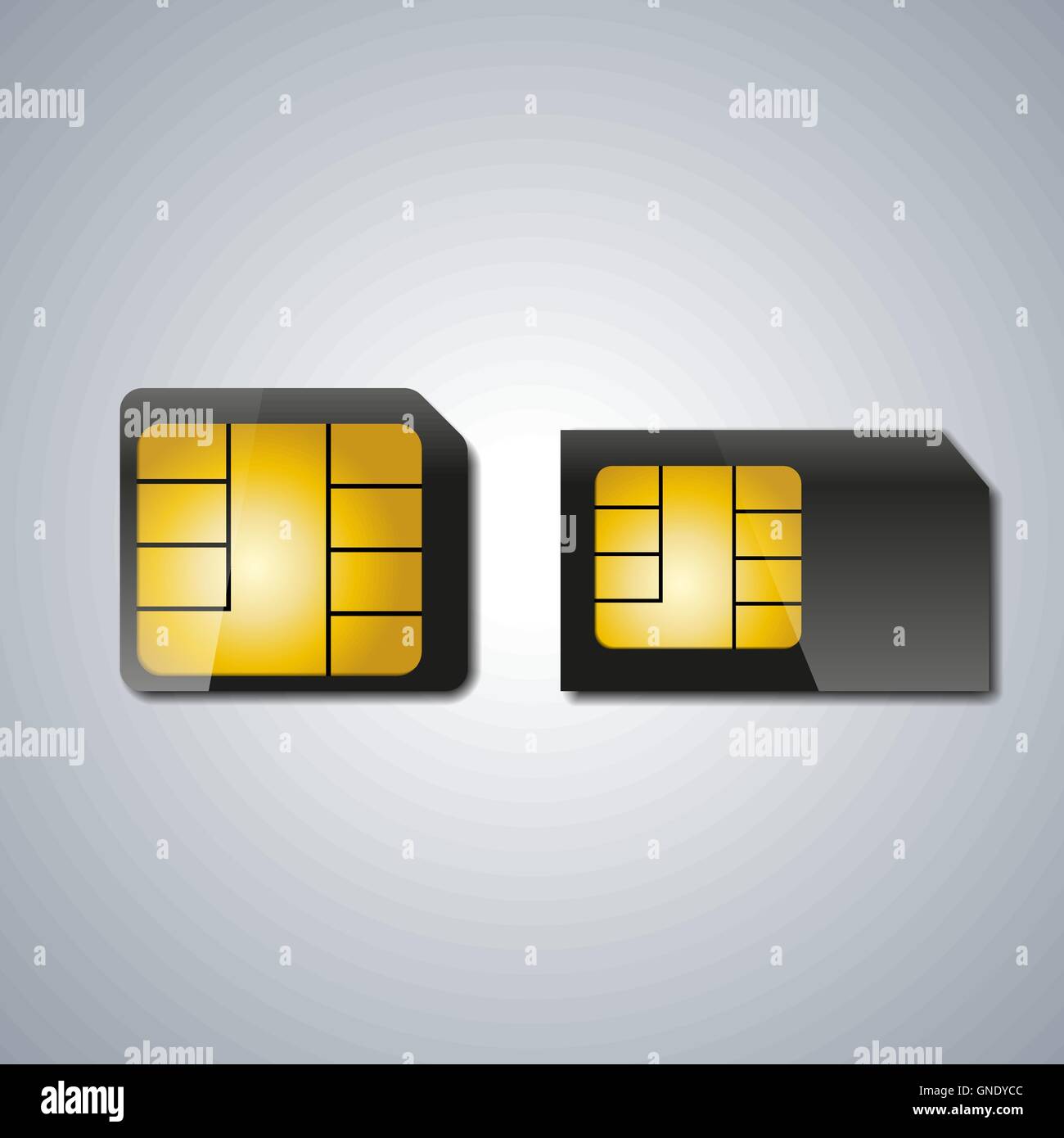 Prepagata sim Immagini Vettoriali Stock - Alamy