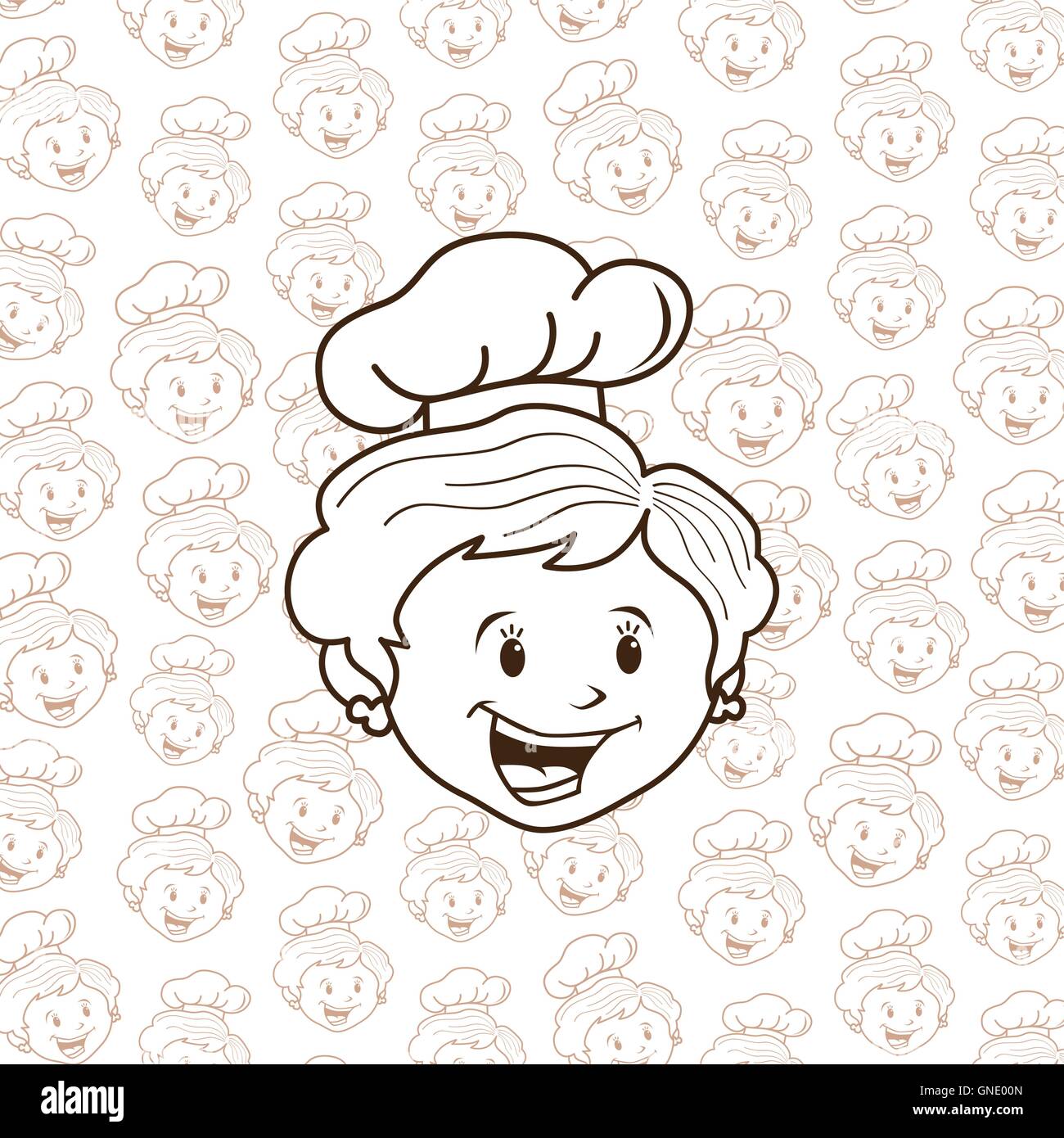 Grandma chef cartoon immagini e fotografie stock ad alta risoluzione ...