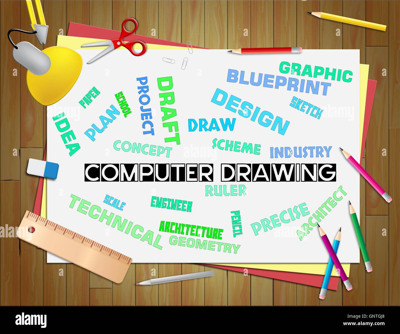 Disegno a computer immagini e fotografie stock ad alta risoluzione - Alamy