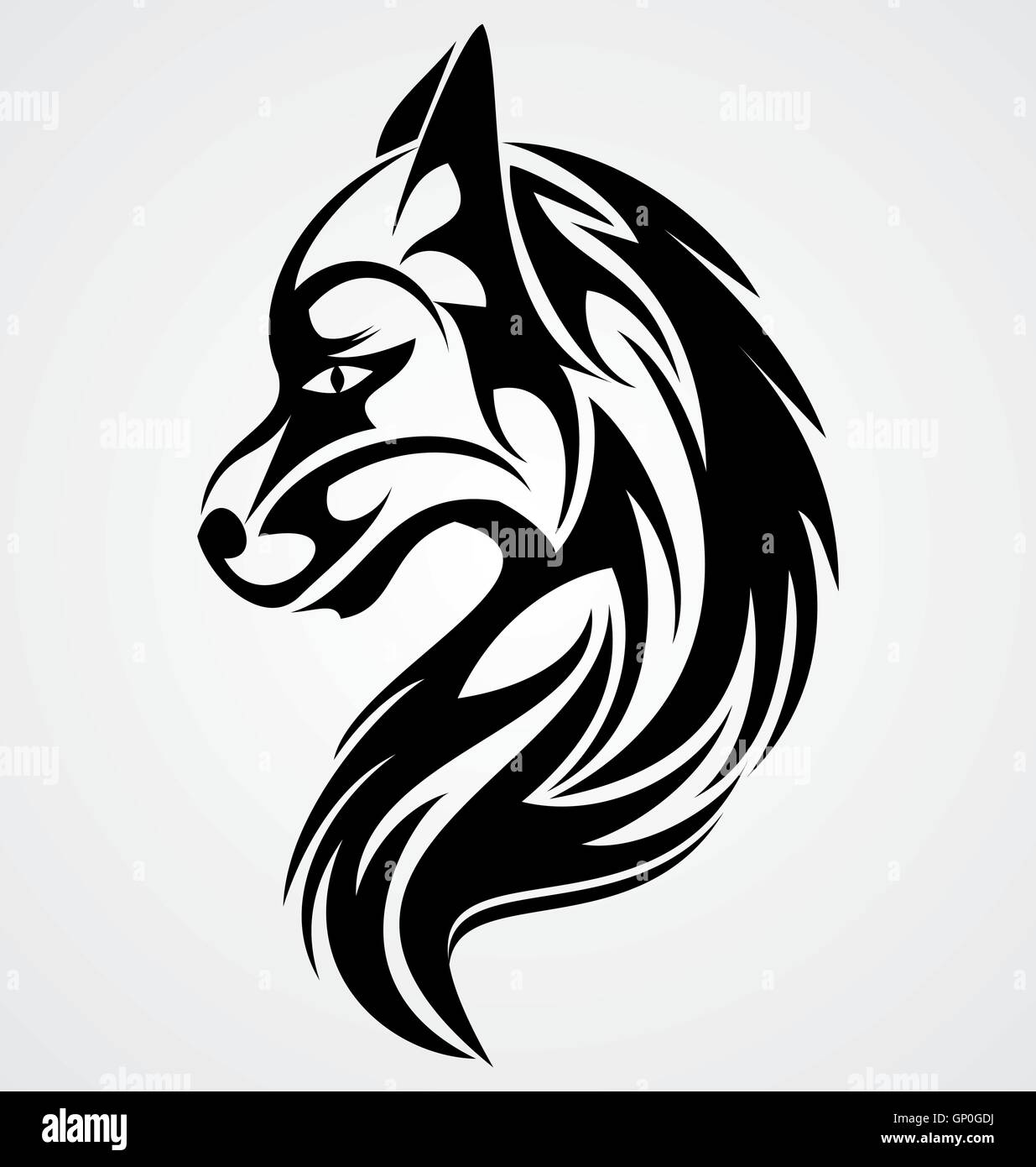 Tatuaggio del lupo immagini e fotografie stock ad alta risoluzione - Alamy